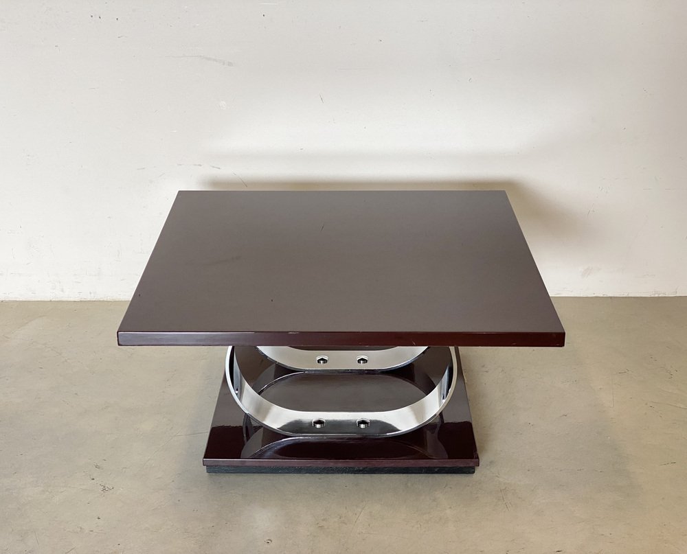 Lacquered Steel Table, 1970s for sale at Pamono