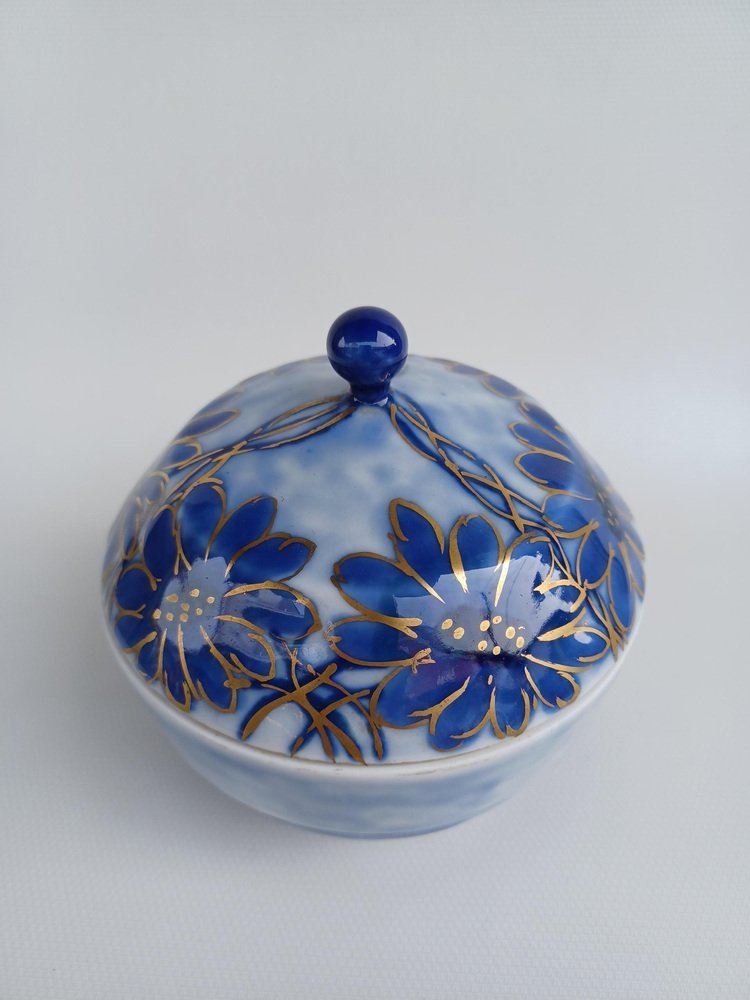 Limoges Porcelain Pot by Camille Tharaud, 1930s for sale at Pamono