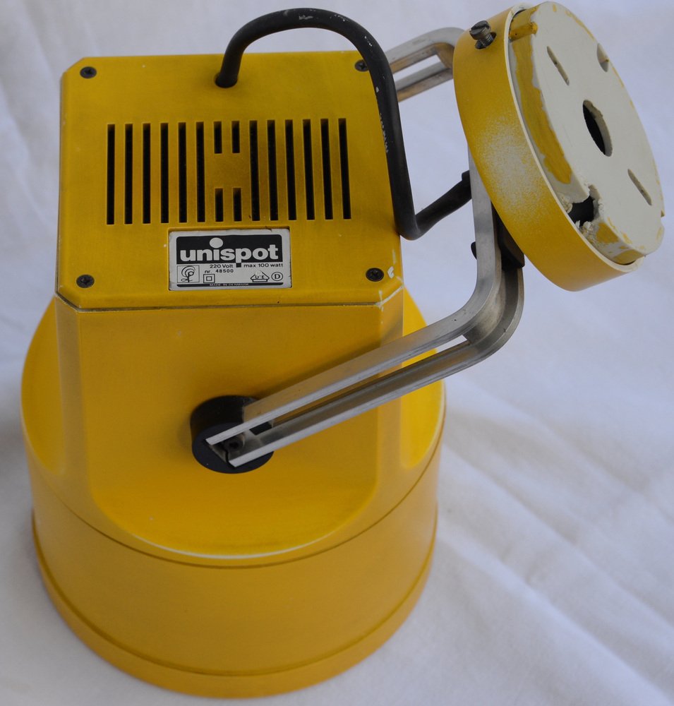 Yellow Unispot Ceiling Lamp by Bent Gantzel-Boysen for Louis Poulsen ...