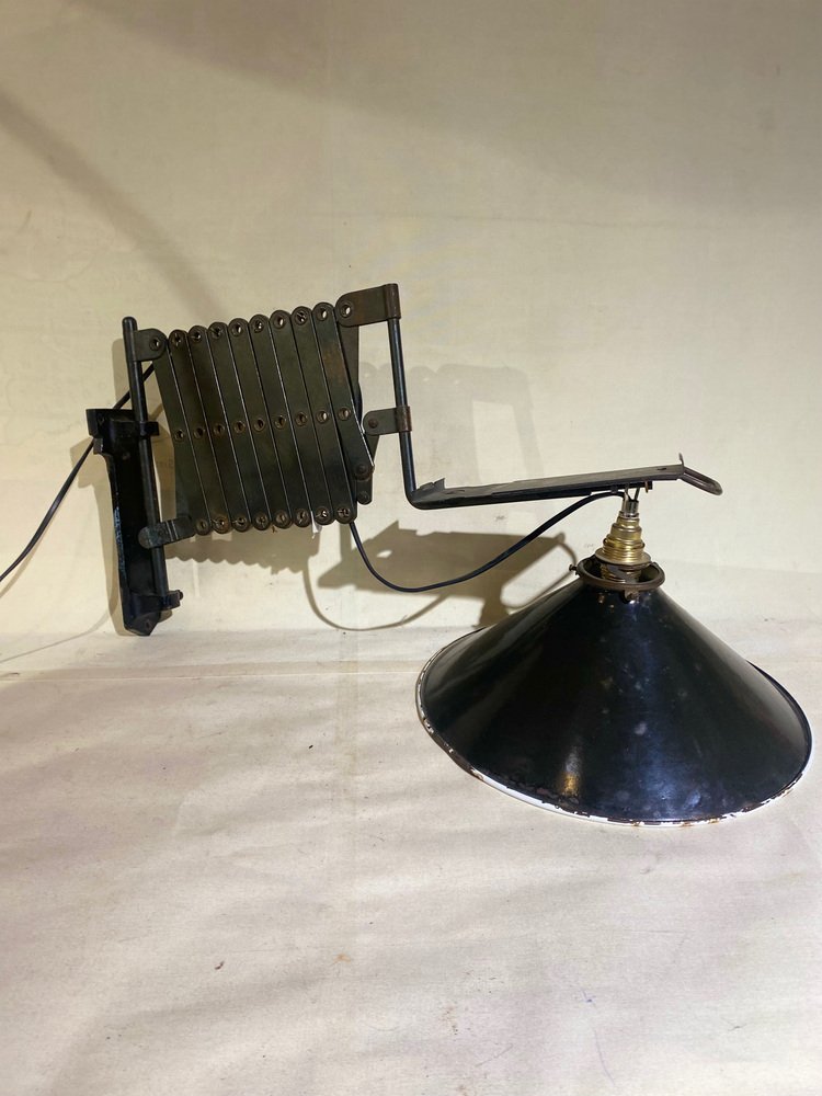 Extendable Wall Lamp, 1950s for sale at Pamono