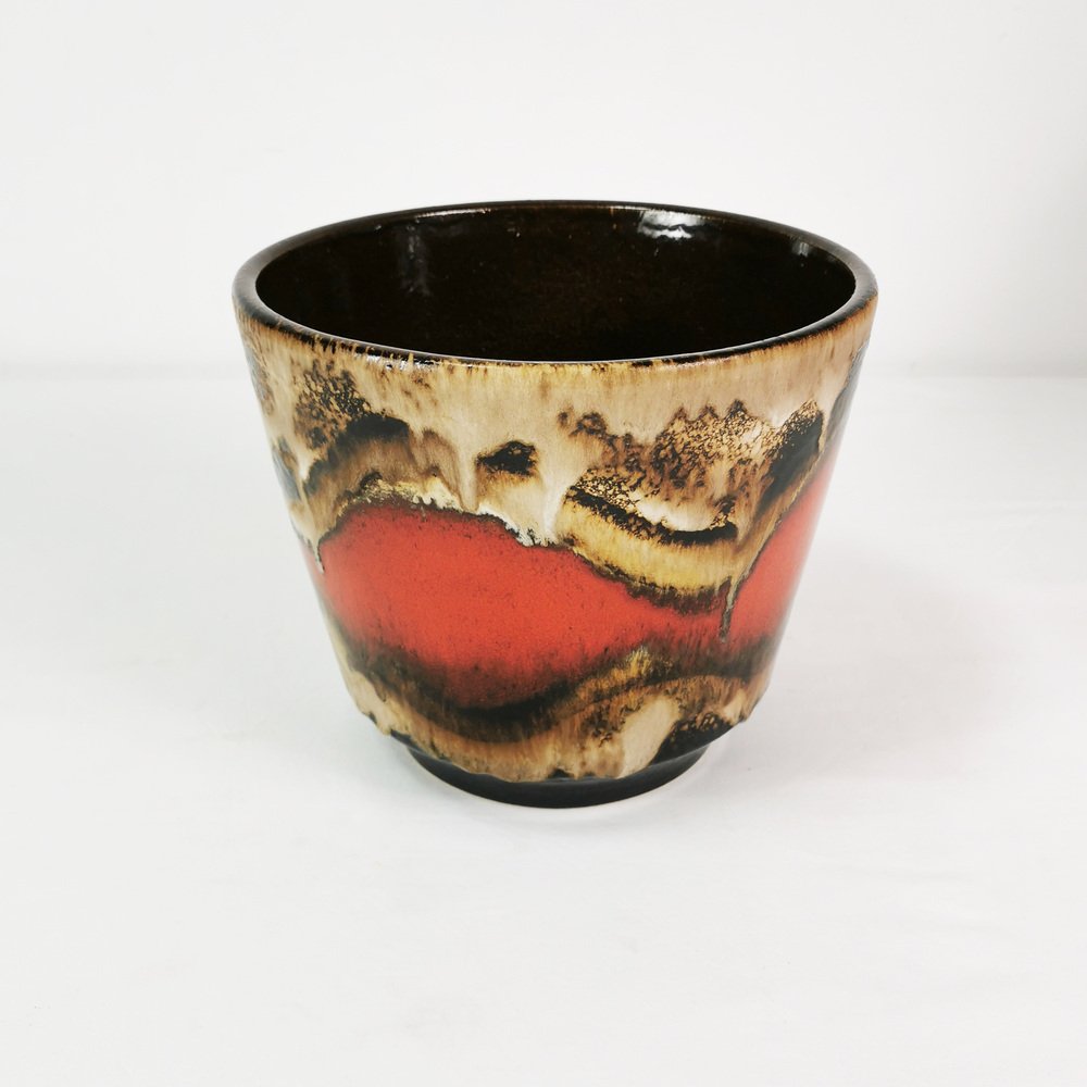Large Fat Lava Pot-Casing, Germany, 1960s for sale at Pamono