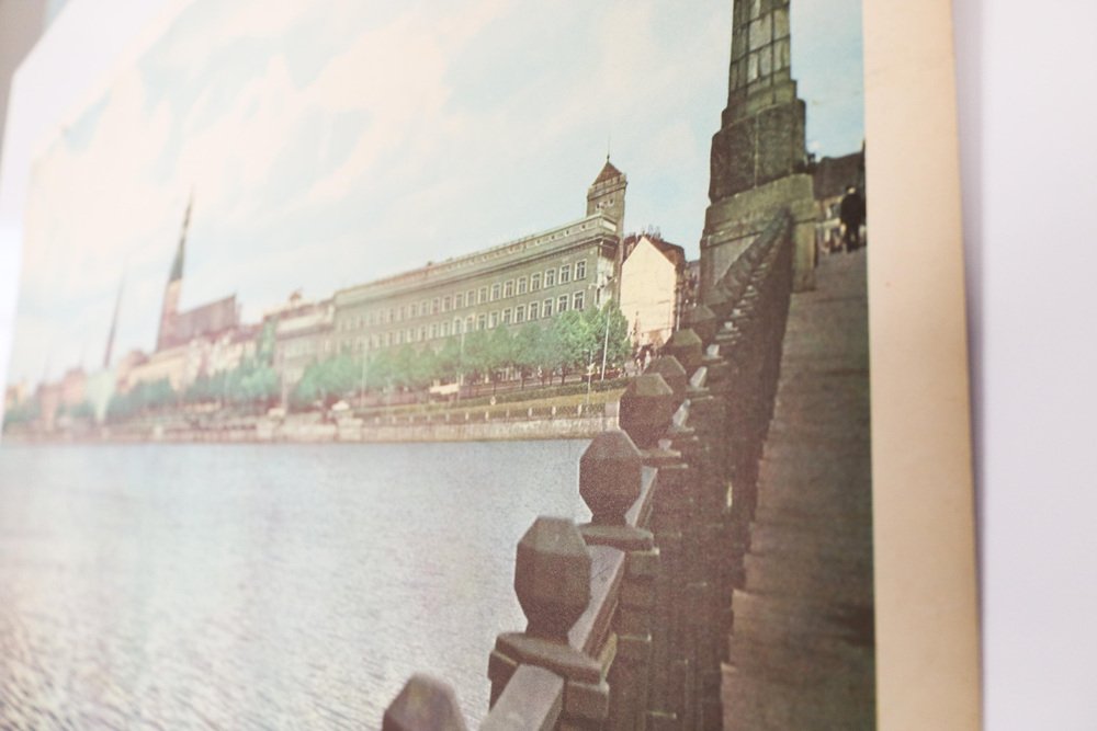 School Wall Chart of Riga, 1960s for sale at Pamono