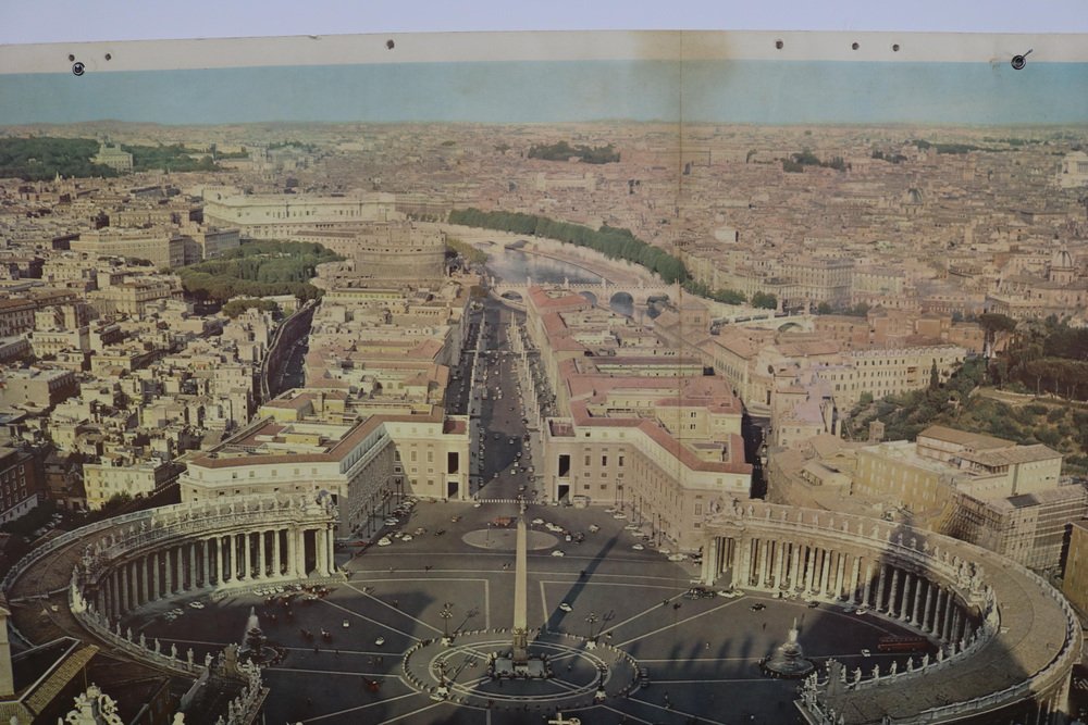 School Wall Chart of Rome, 1960s for sale at Pamono