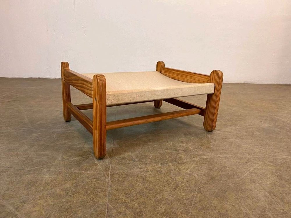 Mid-Century Foot Stool by Peter O. Schionning for Niels Eilersen, 1960s for sale at Pamono