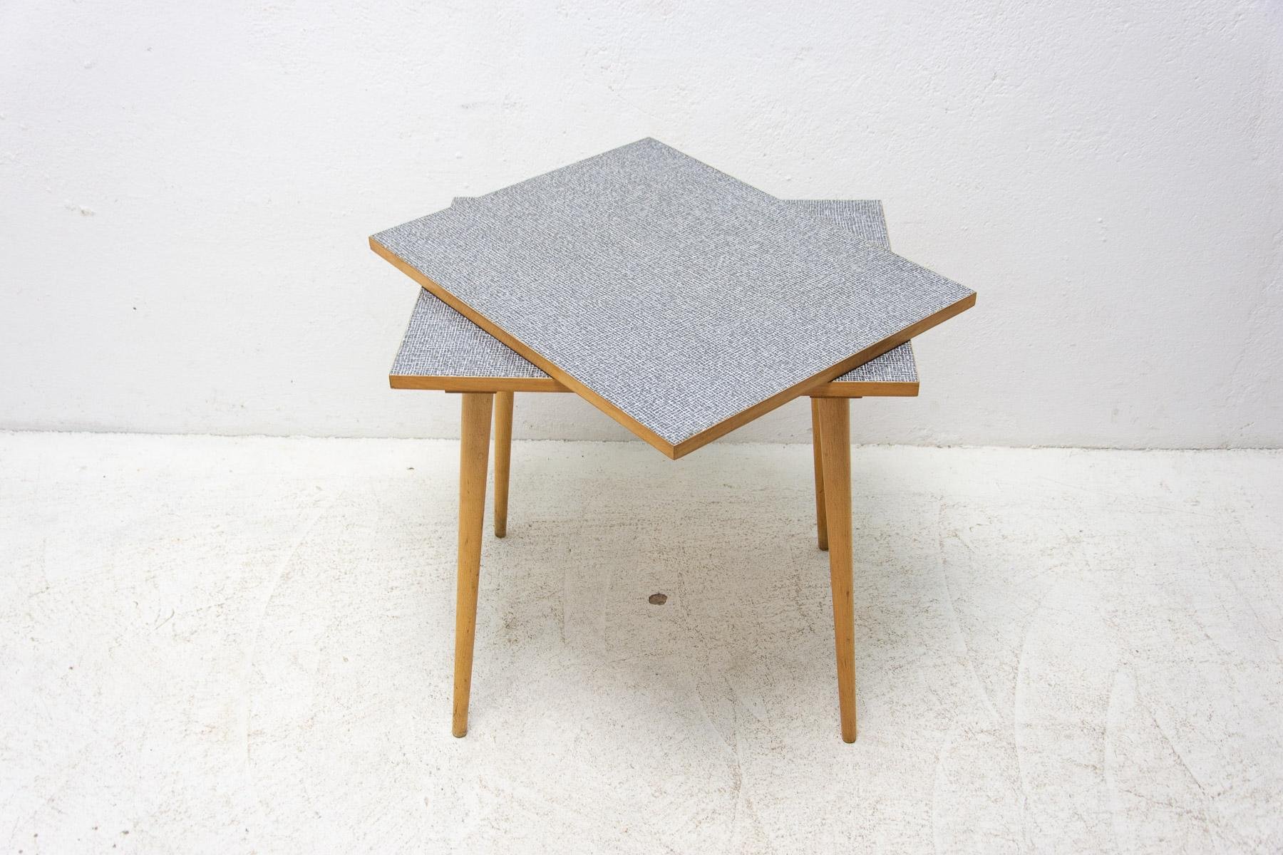 Mid-Century Positioning Side Table from Interiér Praha, Former ...