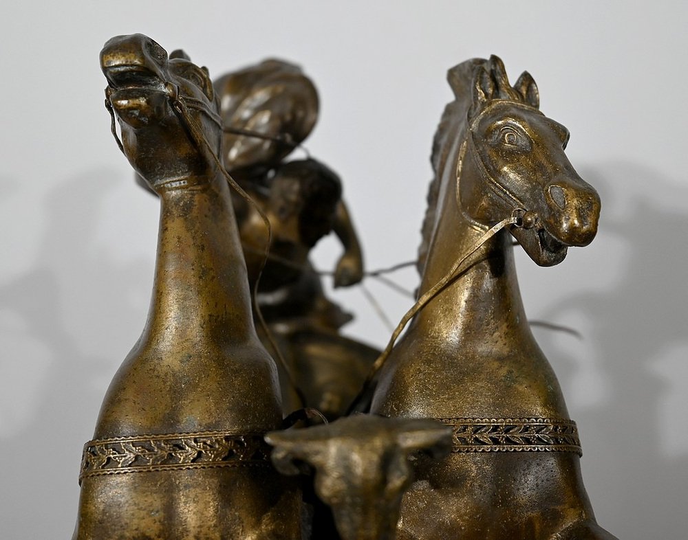 Antique Clock in Roman Race of X. Raphanel, 1800s for sale at Pamono