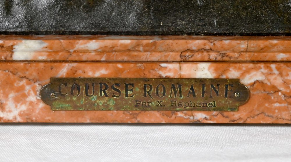 Antique Clock in Roman Race of X. Raphanel, 1800s for sale at Pamono