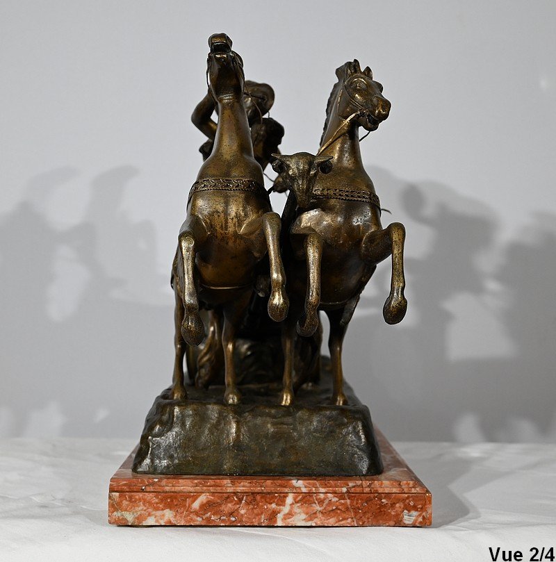 Antique Clock in Roman Race of X. Raphanel, 1800s for sale at Pamono