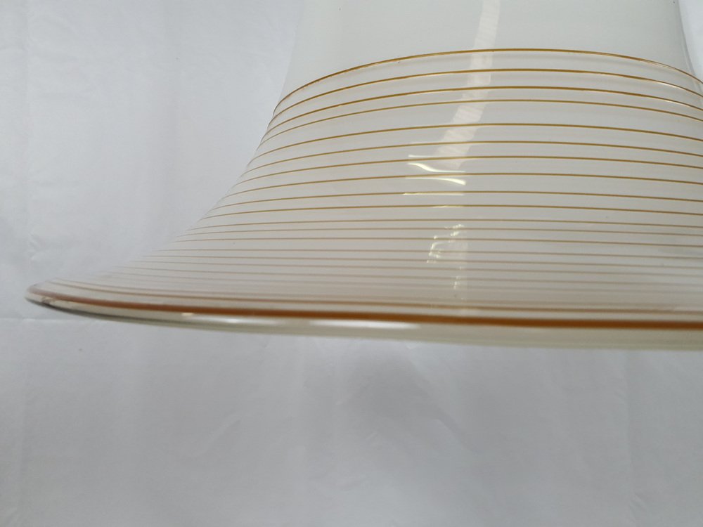 Italian Bell Shaped Lamp in Murano Glass, 1970s for sale at Pamono