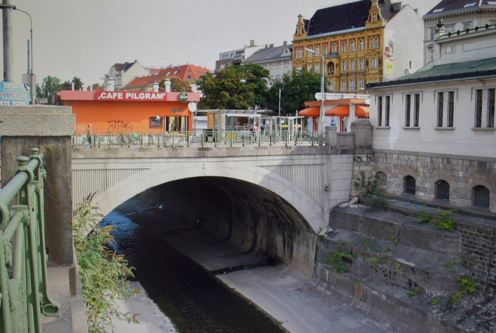 Ceramic Wiener Stadtbahn Sign by Otto Wagner, 1890s for sale at Pamono