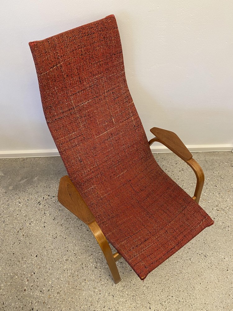 Kurvan Armchair by Yngve Ekström for Swedese, 1960s for sale at Pamono