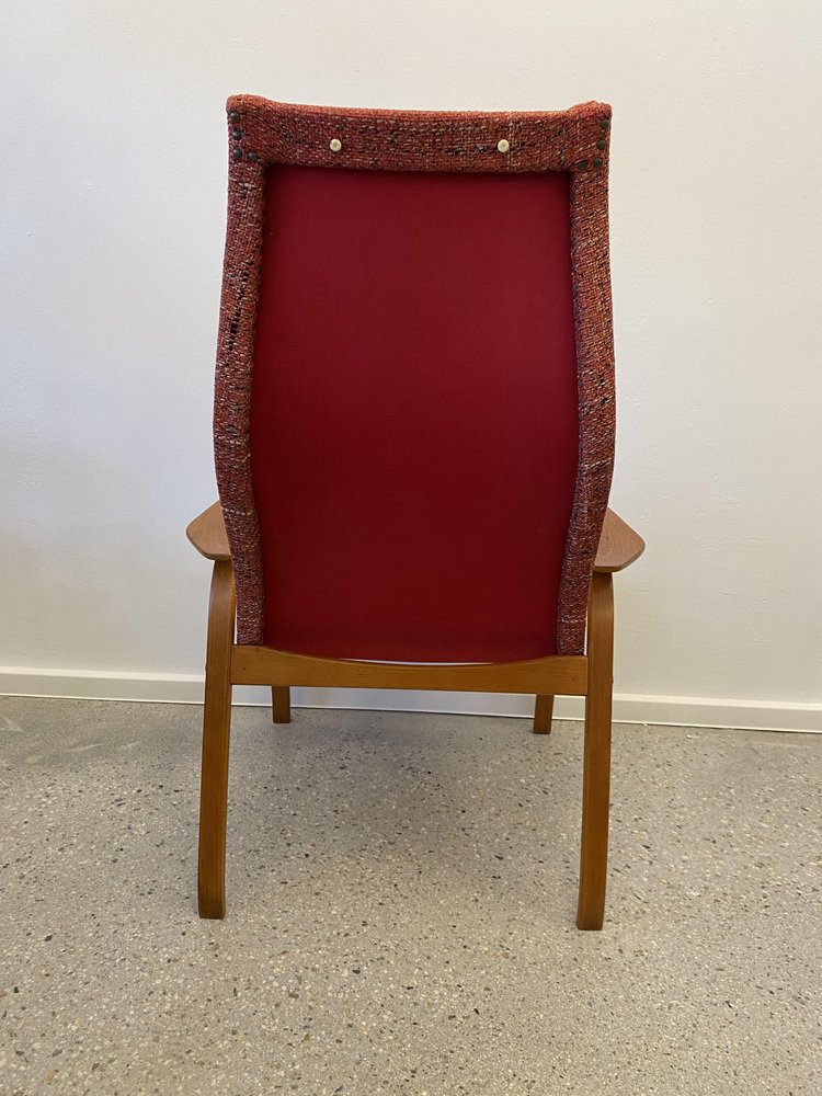 Kurvan Armchair by Yngve Ekström for Swedese, 1960s for sale at Pamono