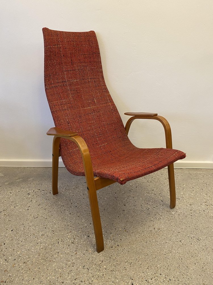 Kurvan Armchair by Yngve Ekström for Swedese, 1960s for sale at Pamono