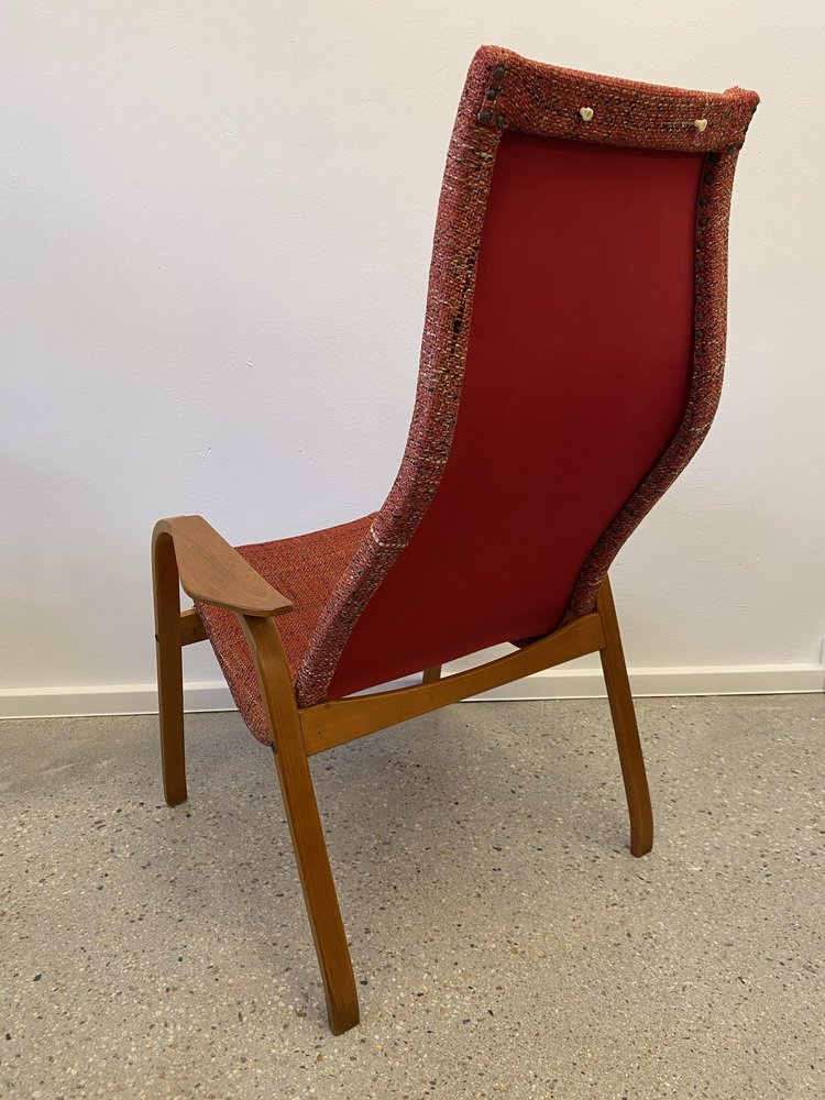 Kurvan Armchair by Yngve Ekström for Swedese, 1960s for sale at Pamono