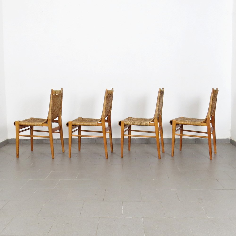 Dining Chairs by Jan Kalous from Krásná Jizba, Set of 4 for sale at Pamono