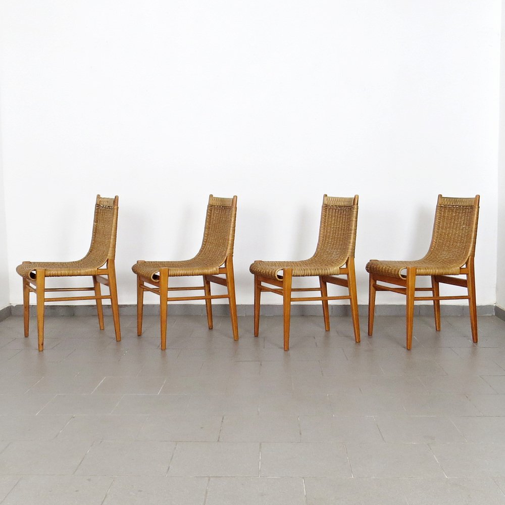 Dining Chairs by Jan Kalous from Krásná Jizba, Set of 4 for sale at Pamono