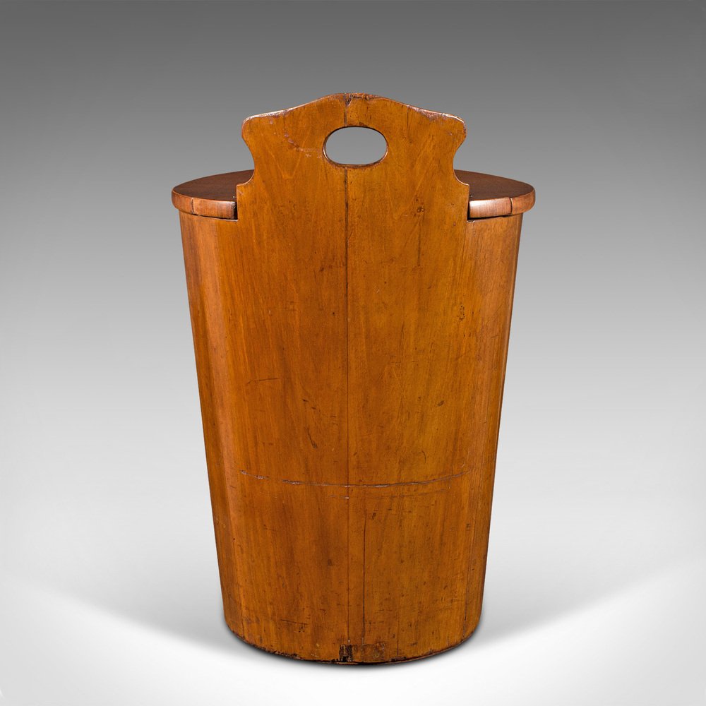 Victorian French Provençal Grain Hopper Linen Basket for sale at Pamono