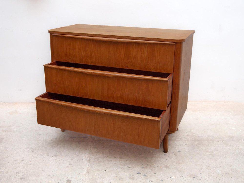 Kommode aus Sperrholz & Birke, 1953 bei Pamono kaufen