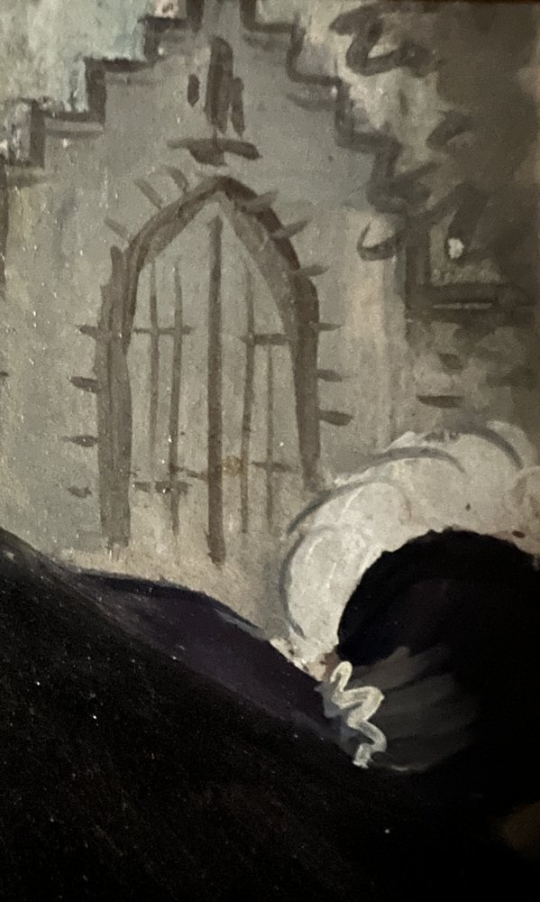 Emile Francois Chambon, Blanche neige, 1958, Oil on Cardboard, Framed ...