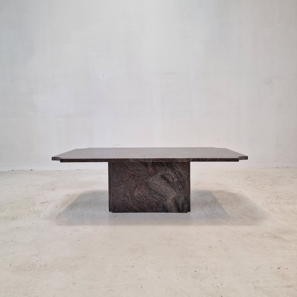 Table Basse ou d'Appoint en Granit, Italie, 1980s en vente sur Pamono