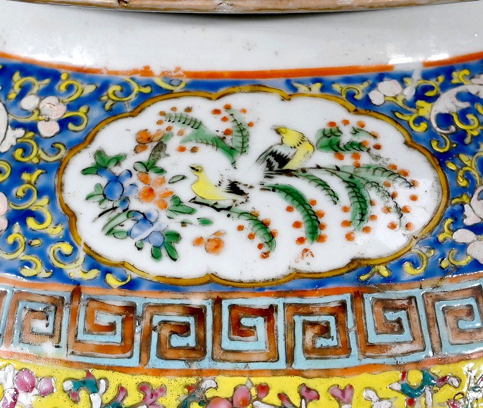 Antique Porcelain Potiche, 1890s for sale at Pamono