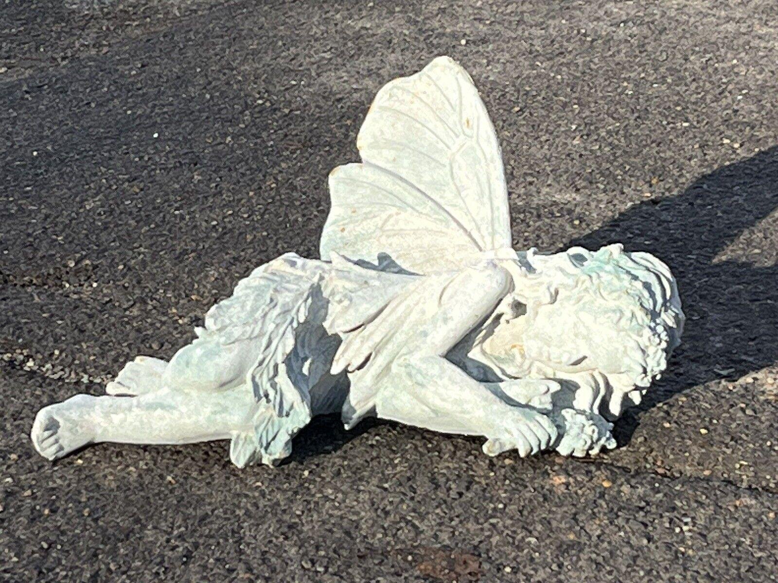 Fairy Statue in Cast Iron for sale at Pamono