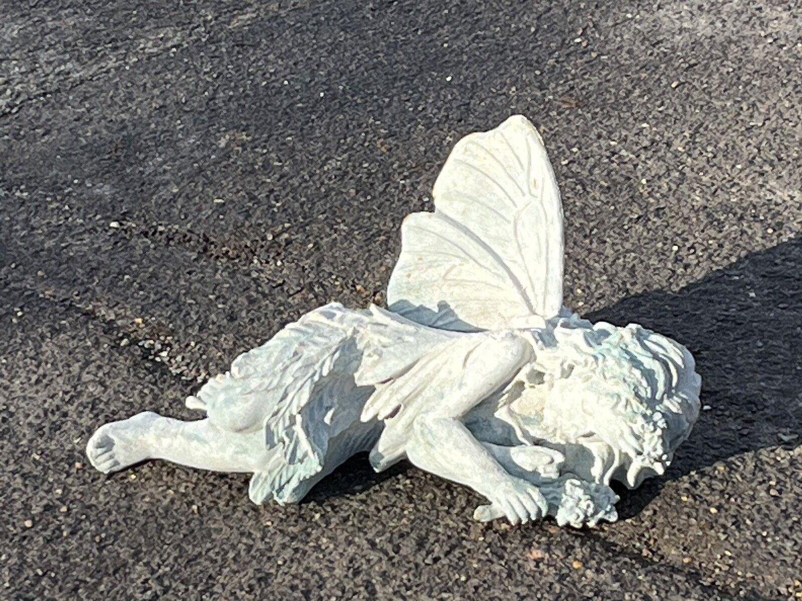 Fairy Statue in Cast Iron for sale at Pamono