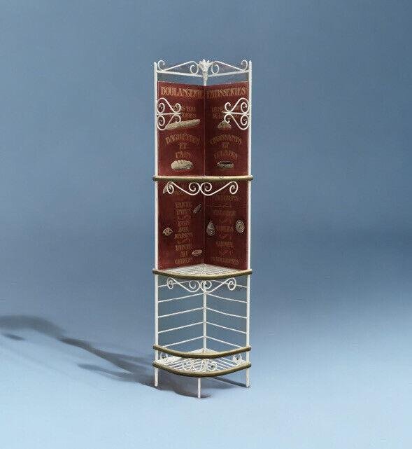 French Bakers Rack with Hand Painted Decoration for sale at Pamono
