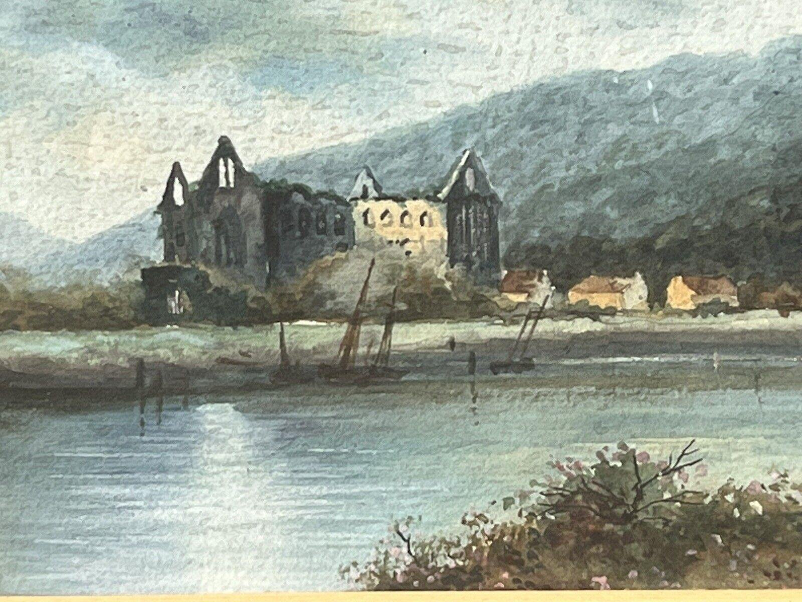 Edgar James Maybery, Tintern Abbey, 20th Century, Watercolour, Framed ...