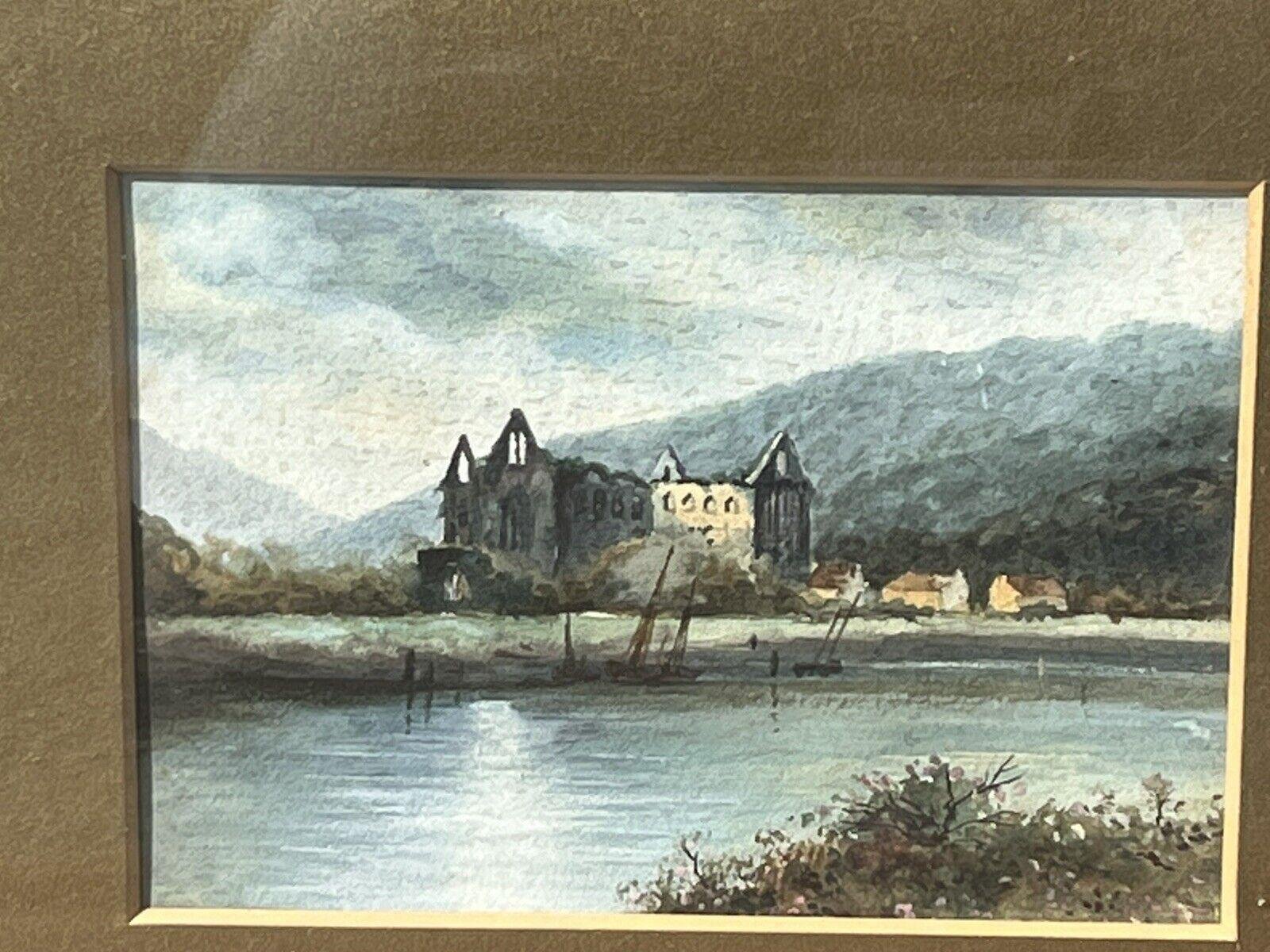 Edgar James Maybery, Tintern Abbey, 20th Century, Watercolour, Framed ...