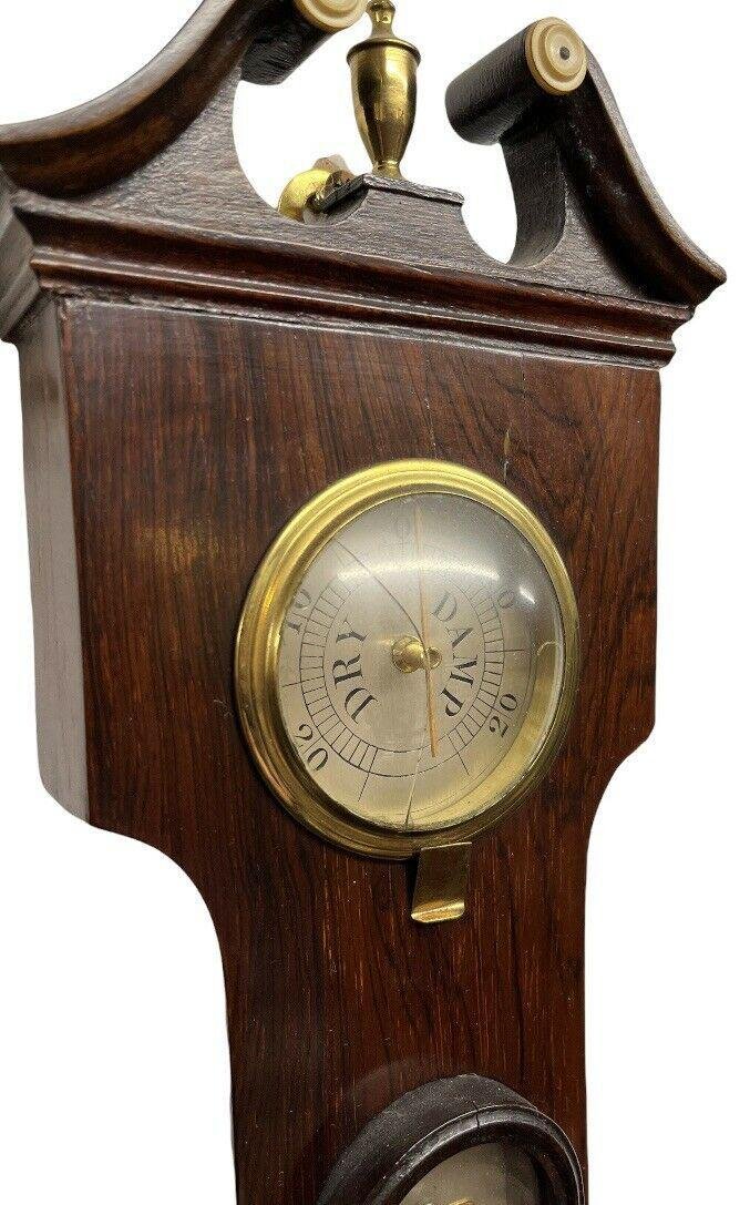 Victorian Barometer in Rosewood Case for sale at Pamono