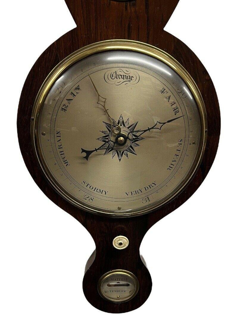 Victorian Barometer in Rosewood Case for sale at Pamono