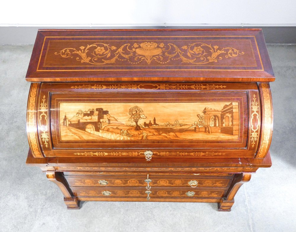 Empire Cylinder Desk, Late 1700s for sale at Pamono