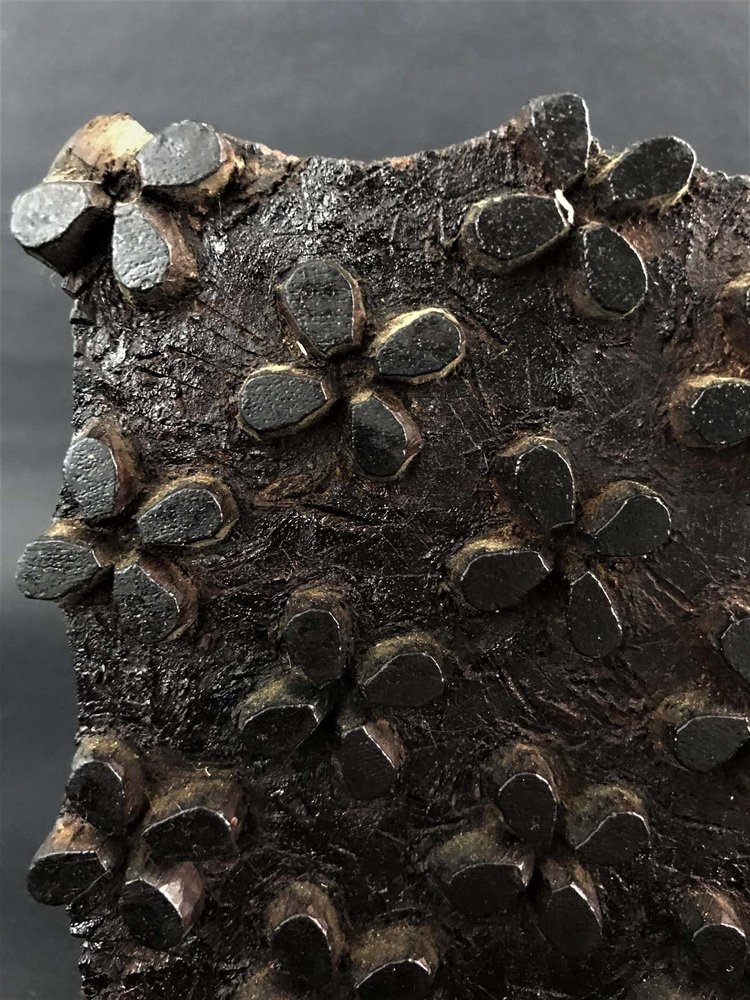 Antique Indian Wooden Buffer for Printing Fabrics, 1900 for sale at Pamono