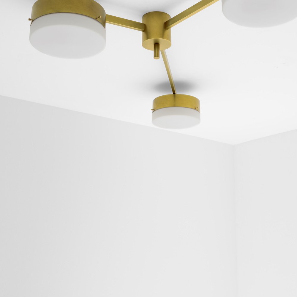 Celeste Syzygy Bronze Ceiling Lamp by Design for Macha for sale at Pamono
