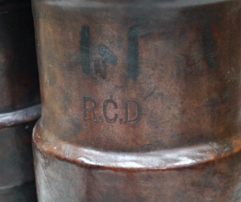 Royal Navy Triple Cordite Stick Stand, 1930s for sale at Pamono