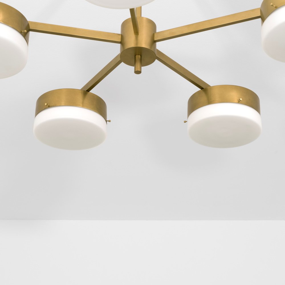 Celeste Luminescence Bronze Ceiling Lamp by Design for Macha for sale ...