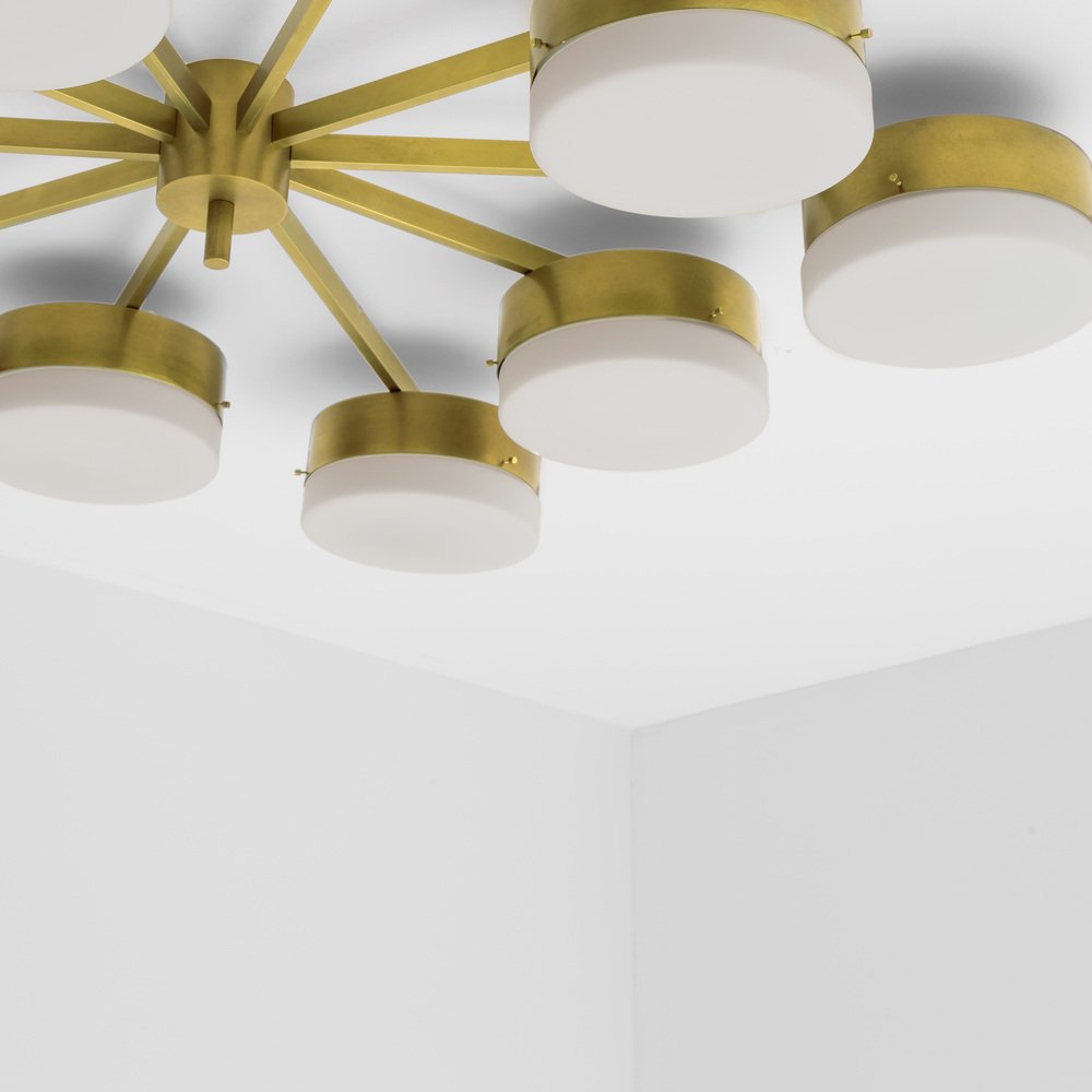 Celeste Epoch Bronze Ceiling Lamp by Design for Macha for sale at Pamono