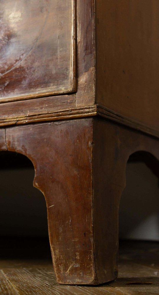 Georgian English Mahogany Commode Secretary, 1816 for sale at Pamono