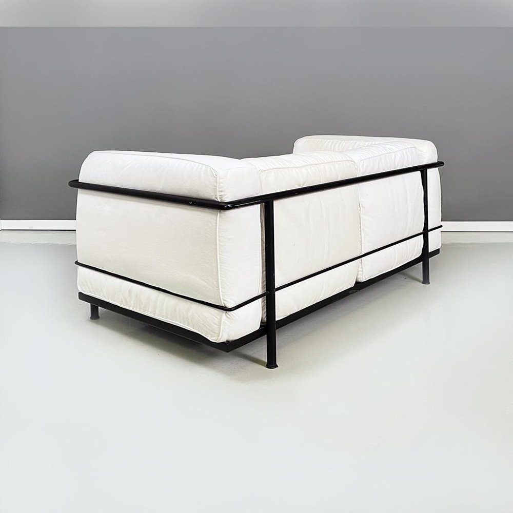 Italian Modern LC2 Sofa by Le Corbusier, Jeanneret and Perriand for ...