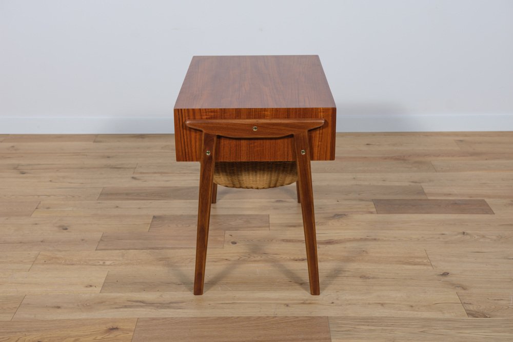 Mid-Century Danish Teak Console Table, 1970s for sale at Pamono