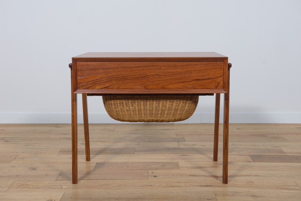 Mid-Century Danish Teak Console Table, 1970s for sale at Pamono