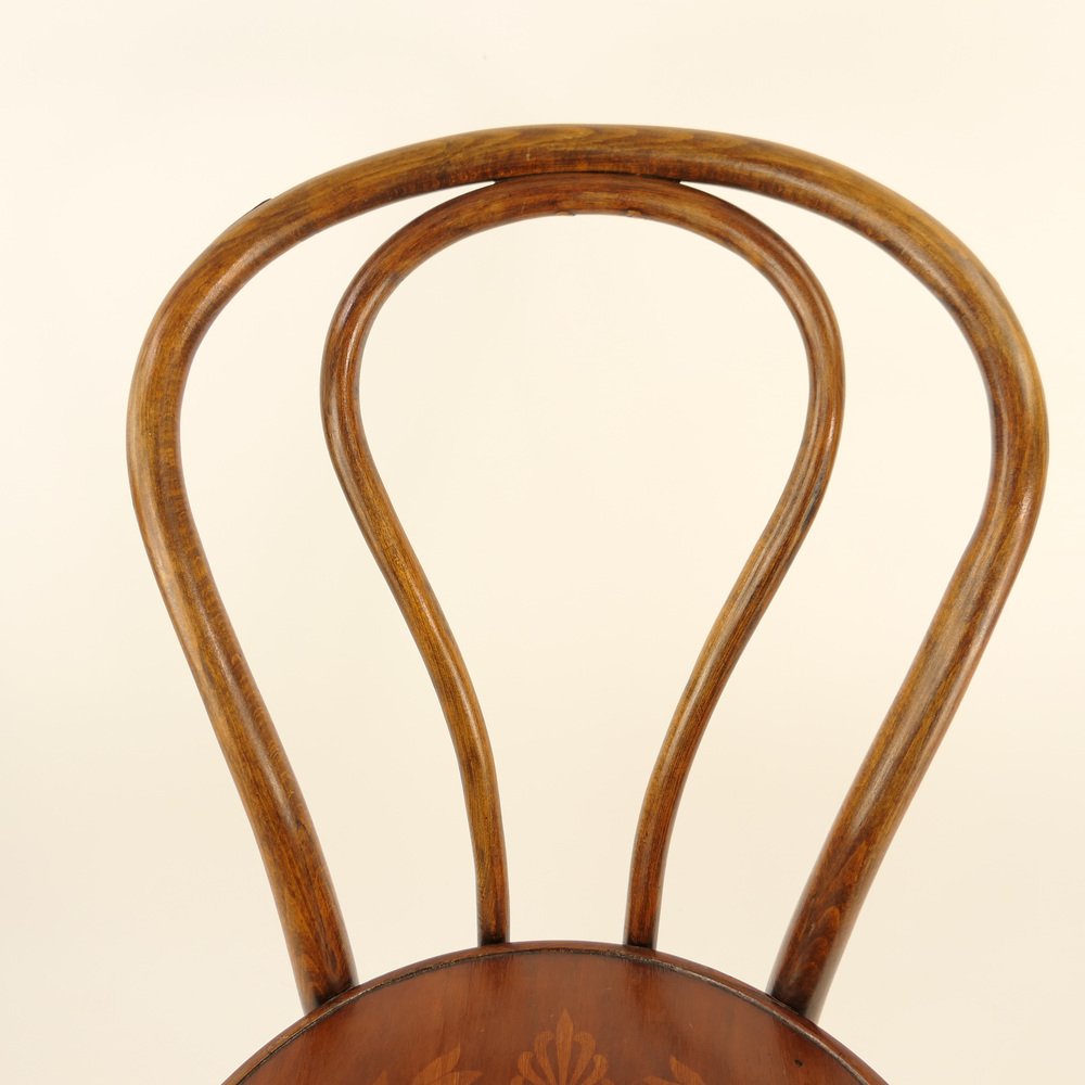 Antiker Esszimmerstuhl von Jacob & Josef Kohn, Wien, 1890er bei Pamono ...
