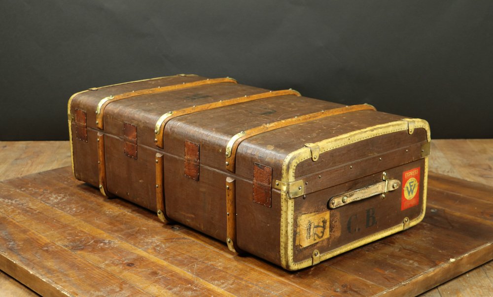 Curved Cabin Trunk from Locher for sale at Pamono