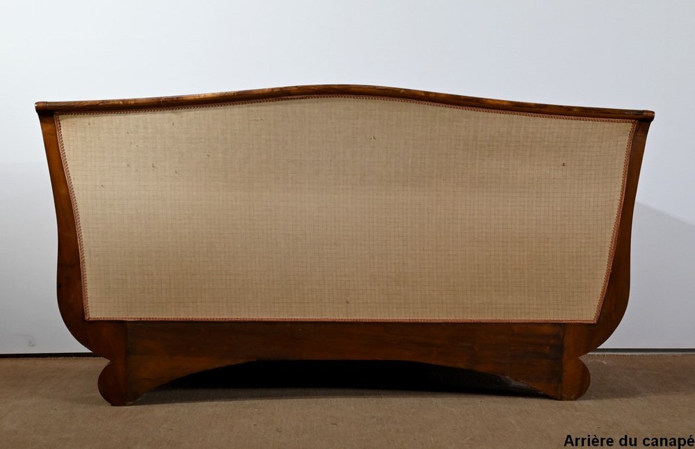 !9th Century 3-Seater Sofa in Walnut Bramble for sale at Pamono