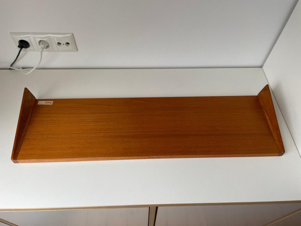 Mid-Century Danish Floating String Shelf, 1970s for sale at Pamono