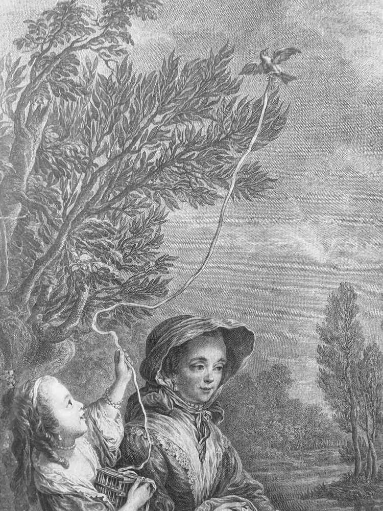 Carle Van Loo, Spanish Conversation and Reading, 1754, Engraving ...