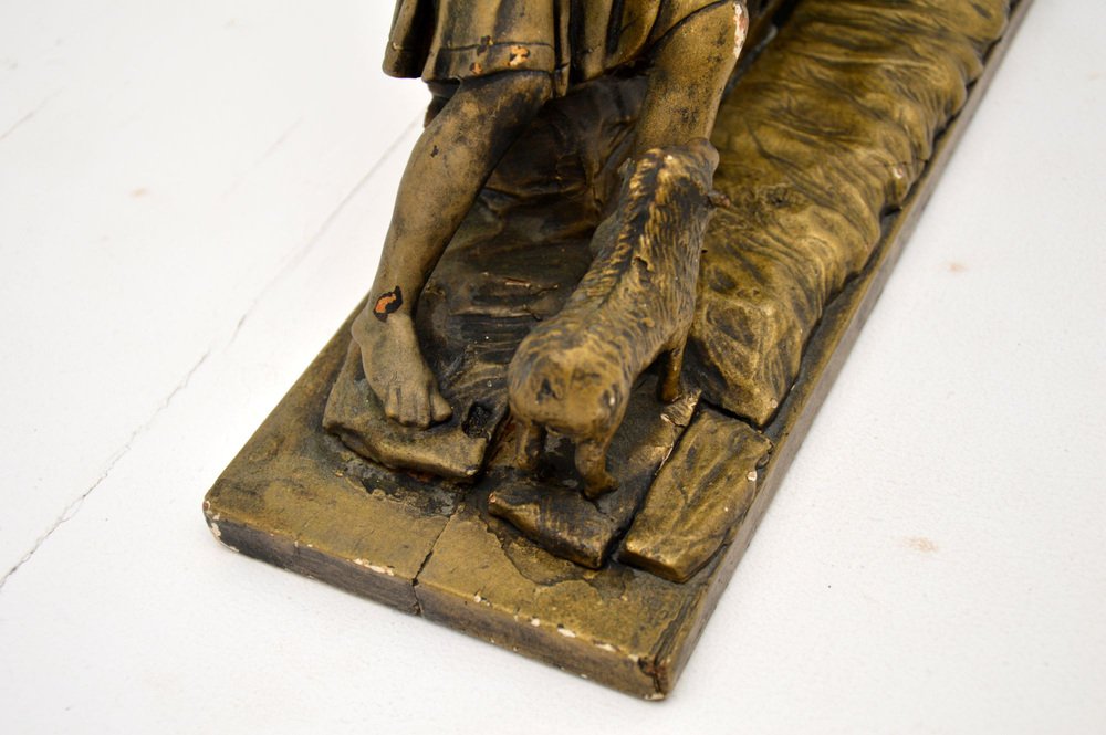 Classical Carved Wood Sculpture, 1890s for sale at Pamono