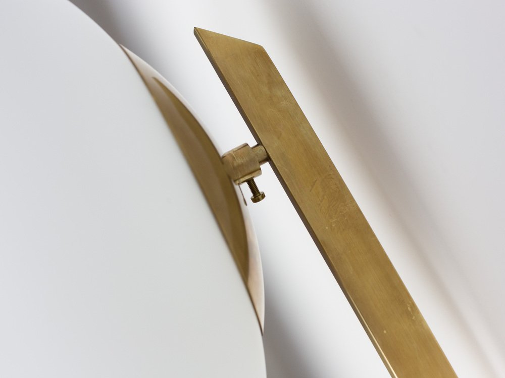 Stella Love Ral Farbige Deckenlampe aus Messing & Opalglas von Design ...