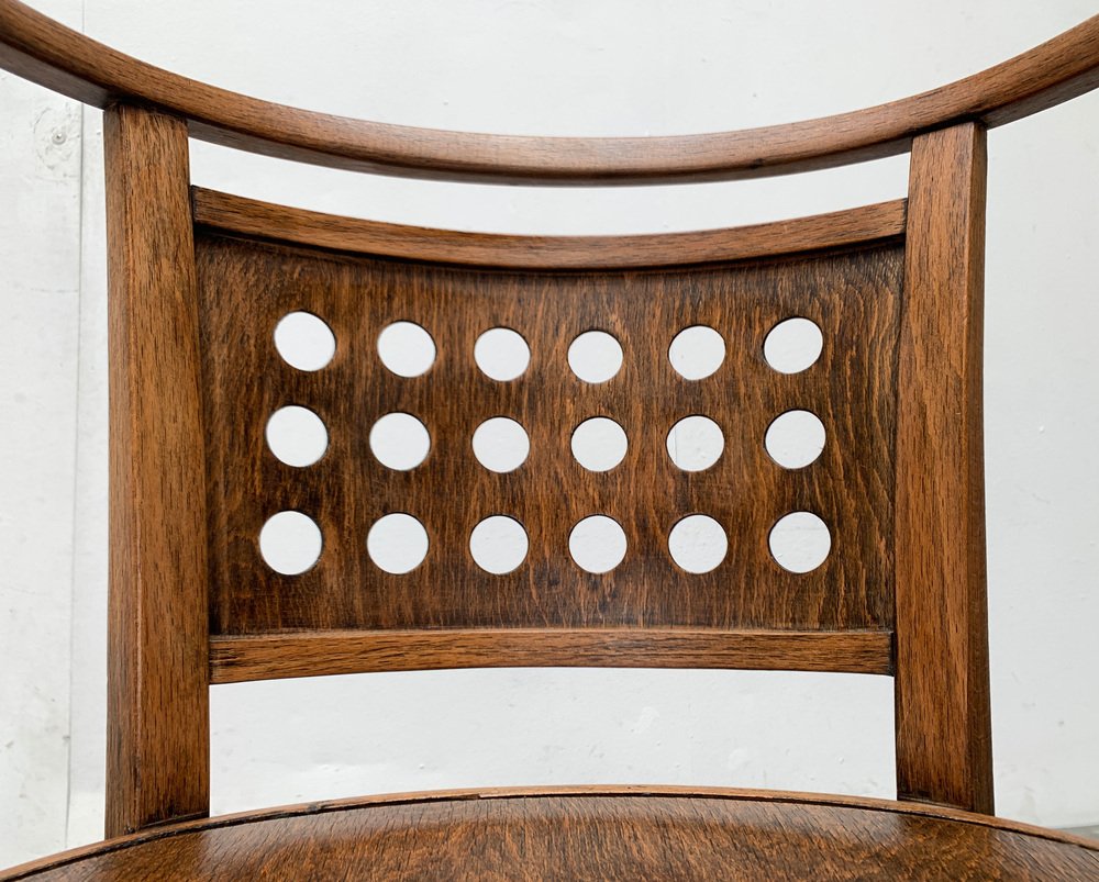Art Deco Model 721 Arm Chair by Otto Wagner for J&j Kohn, 1900s for ...